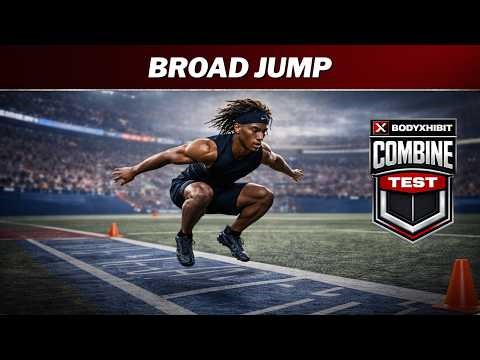 Football Combine Broad Jump Test – Official Protocol