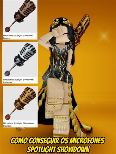 Como conseguir Microfones Spotlight Showdown no Roblox