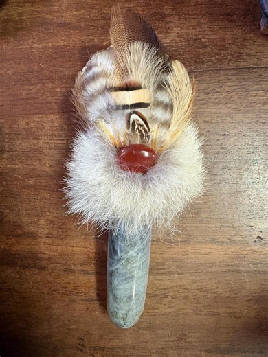 Madagascar Labradorite Spirit Rattle - Etsy
