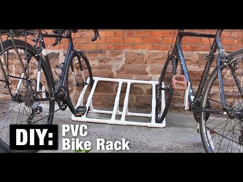 DIY: PVC Bike Rack