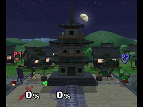 Super Smash Brothers Melee + Akaneia Build - Sprout Tower Stage