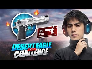 Only Desert-Eagle Challenge in BR Rank🔥 Hardest Challenge Ever🙏🏼