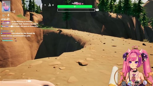 ironmouse - here comes candi with her moose (haruka)