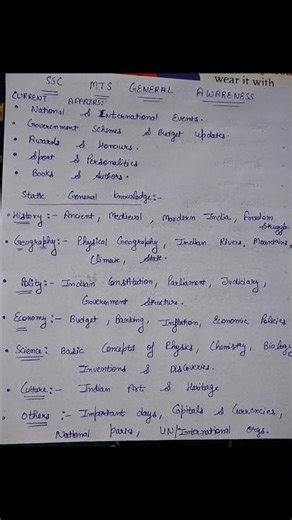 ssc mts general awareness #sscmts #generalknowledge #sscmtssyllabus #sscmtsgeneralawareness #shorts