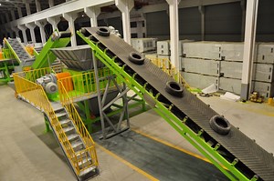 [Hot Item] Full Automatic Waste Tyre Recycling Rubber Granule Tire Shredder Machine