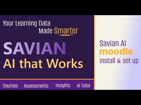 How to Install the Savian AI Plugin in Moodle (Step-by-Step Guide)