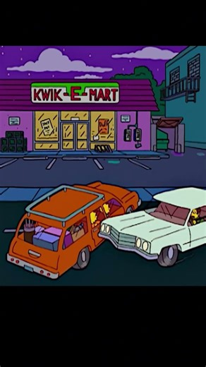 Homer stuffed his family members into the car like building blocks. #anime #animerecap #TheSimpsons