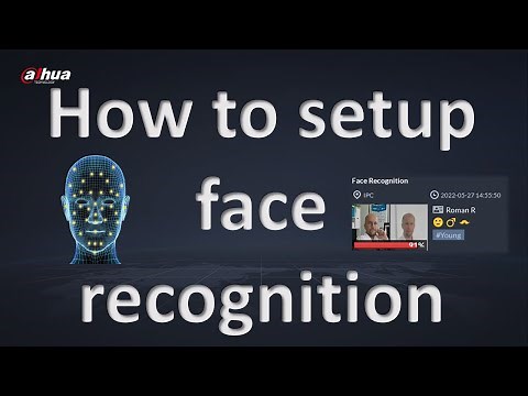 How to setup Face Recognition in DSS PRO 8.1