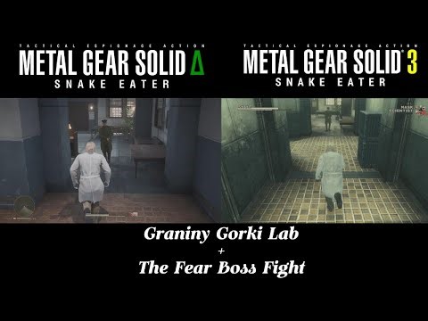MGS Delta vs MGS3 Side-by-Side: Graniny Gorki & The Fear