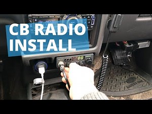 2nd Gen 4Runner CB Radio Install