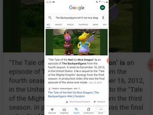 the Backyardigans tale of the not so nice dragon episode 80