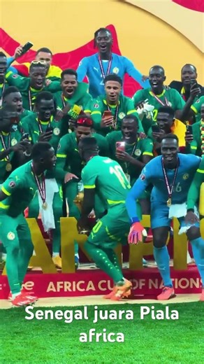Senegal berhasil juara Piala africa