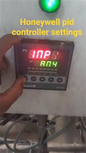 Honeywell pid controller settings
