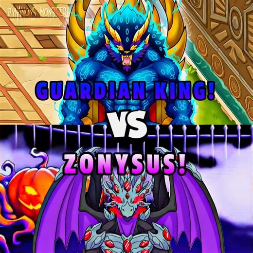 Guardian King vs Zonysus Battle Edit🤩|| in dynamons world #dynamonsworld #ytshorts #edit