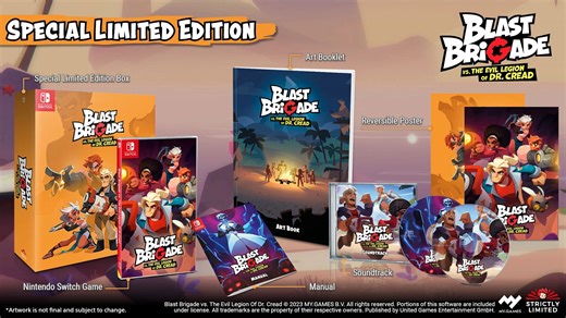 Blast Brigade vs. the Evil Legion of Dr. Cread [Special Limited Edition] for Nintendo Switch, Nintendo Switch 2