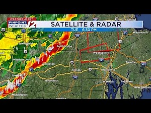 WPRI 12 Weather Alert 7/1/25: Severe Thunderstorm Warning issued for northern Rhode Island