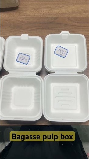 Clamshell Take Out Food Containers, 100% Compostable Disposable To Go Containers #hamburgerbox