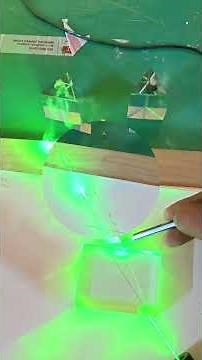 What Happens During Refraction Through GLASS?#shorts