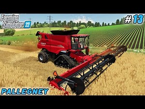 Get More Grain, Less Strain: Exploring the Power of the New Case Combine | Pallegney | FS 22 | #13
