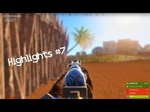 Rust | Highlights #7 PvP & 2v8 Online Raid defence