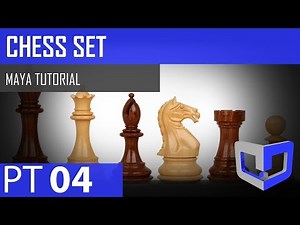 Maya 2018 Tutorial - Chess Set - Knight PT.4