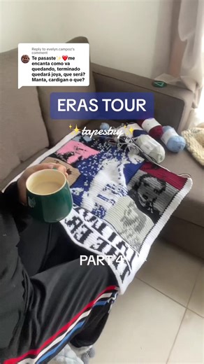 Tapestry Crochet Taylor Swift Bracelet Book: Midnight Project Progress