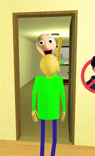 Find Wrong Door with Baldi Catnap , Hungry Worm Nextbots in Liminal Hotel GMod