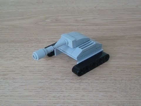 LEGO HOW TO BUILD A MINI TANK MOC Micro build Instructions