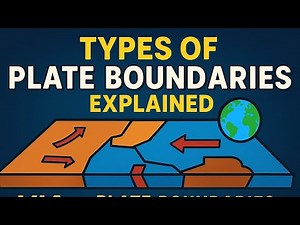 Why the Earth Keeps Breaking Apart?🌋 |Types of Tectonic Plates & Boundaries Explained #tectonicplate