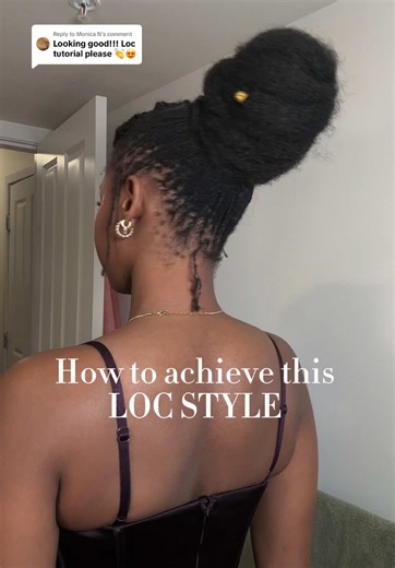 Microlocs Hairstyles Inspiration for Short Locs