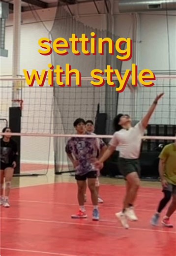 master the arts of the 1 arm set fu #haikyuu #volleyball #vexvolleyball #fyp #funny