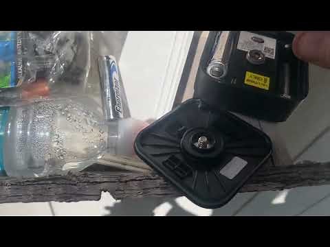 How to Change Batteries for the Google Blink Camera.