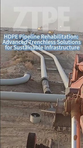 HDPE Pipeline Rehabilitation: Advanced Trenchless Solutions for Sustainable Infrastructure