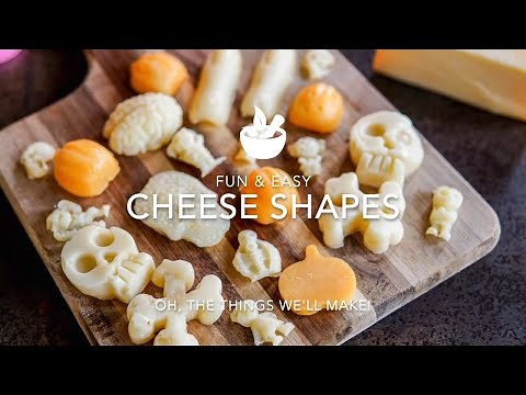 How to Make Cheese Shapes: With Cutters & Molds