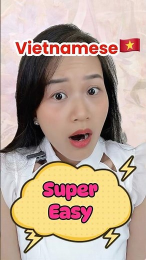 Learning Vietnamese : Super Easy Vietnamese vocabulary #easyvietnamese #studyvietnamese #shortsvideo