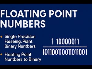 Lecture 6 | Digital Electronics | Single-Precision Floating Point Notation