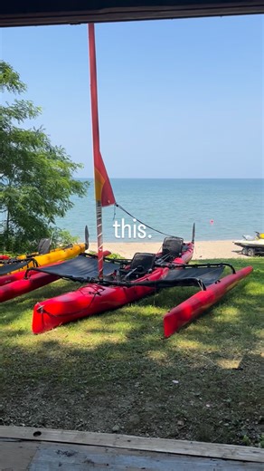 Camp Fitch YMCA | The views of a Camp Fitch Lifeguard 🛟⛵️☀️ Will we see you next summer? Check out our programs, schedule your special event, come by for a... | Instagram