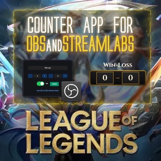 Win/loss Counter for League of Legends Streaming - Etsy