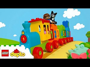 1 HOUR OF LEGO DUPLO | Number Train + More Nursery Rhymes | Kids Songs | Cartoon for Kids