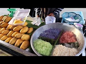 Street Food Mango Sticky Rice 😍❤️🌈