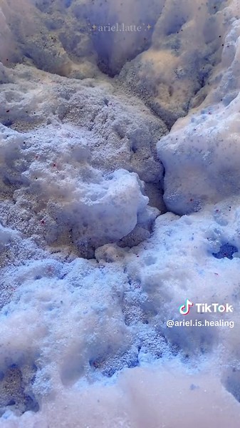 🧜🏼‍♀️🛁 ariel suds 🛁🧜🏼‍♀️ #asmr #spongeasmr #asmrsponge #asmrsounds #asmrpaste