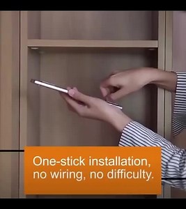 Wholesale Human Body Induction Lamp Dimmable Led Under Cabinet Lights Indoor Battery Powered Motion Sensor Led Closet Light