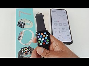 How To Connect Apple Watch Series 7 Smartwatch Full Setup || with Android Phone || Tech Den
