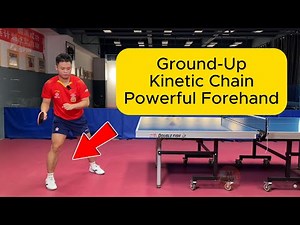 The "Ground-Up" Kinetic Chain for a Powerful Forehand