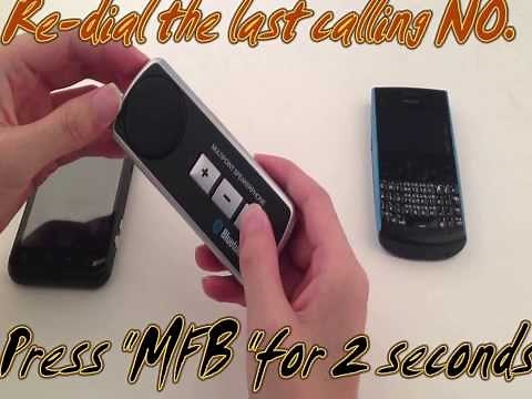 Mini Bluetooth Multi-point Speakerphone Car Kit