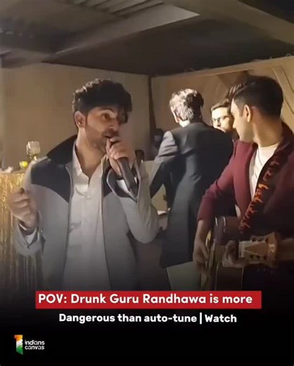 Peter Parker on Instagram: "Ek video kaafi viral ho raha hai jisme Guru Randhawa apne friend ki party mein full mood mein nazar aa rahe hain. Music chal raha hai, drinks flow ho rahi hain aur confidence bilkul peak par. Sab kuch mast chal raha hota hai… jab tak mic haath mein nahi aata 😅 Mic uthate hi scene thoda interesting ho jata hai — concert wali feeling seedha “improvised version” mein badal jaati hai. Sur thode idhar-udhar ho jaate hain, lyrics apna raasta bhool jaati hain, lekin energy 