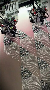 Multi Head Embroidery Machine Running | Factory Visit With Friend #casaitalian #fashion #textile