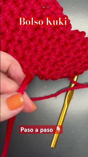 "KUKI HAND BAG 👜 EASY CROCHET for BEGINNERS | BASIC STITCHES Step by Step