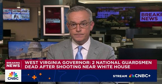 Two National Guardsmen dead after shooting near White House: West Virginia governor