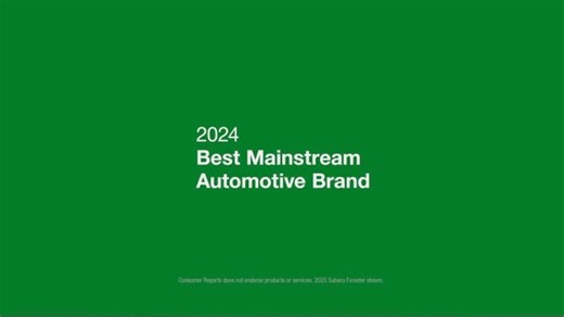 Subaru TV Spot, '2024 Best Mainstream Automotive Brand' [T2]